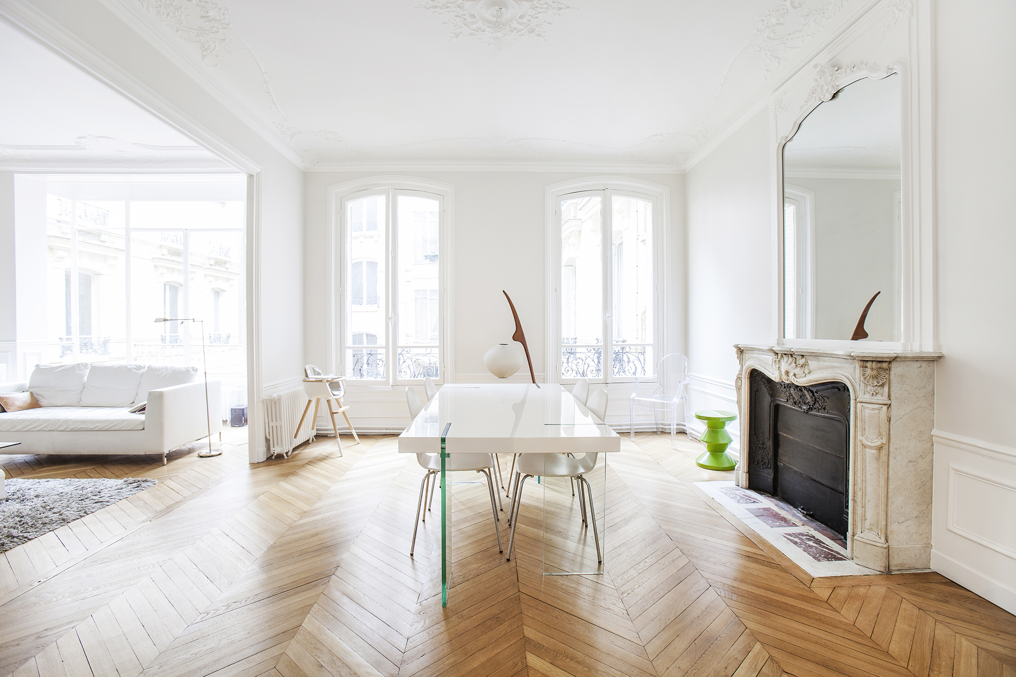 Rénovation Appartement Paris 6ème - 130m2 | Ouest Home